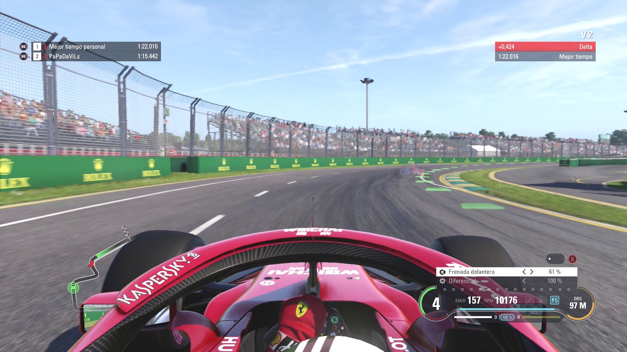 F1 2018-XBOX ONE/F1 XBOX/AUSTRALIA/SETUP-1,22,016/PaPaDeViLs. - YouTube