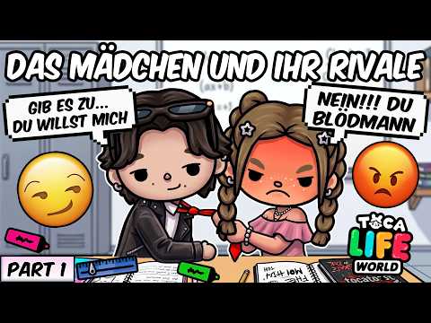 PART 1😤 MEIN ERZFEIND RUINIERT MEIN SCHULLEBEN 🏫 WANN HÖRT DAS AUF? 😢 TOCA BOCA STORY MIT STIMME