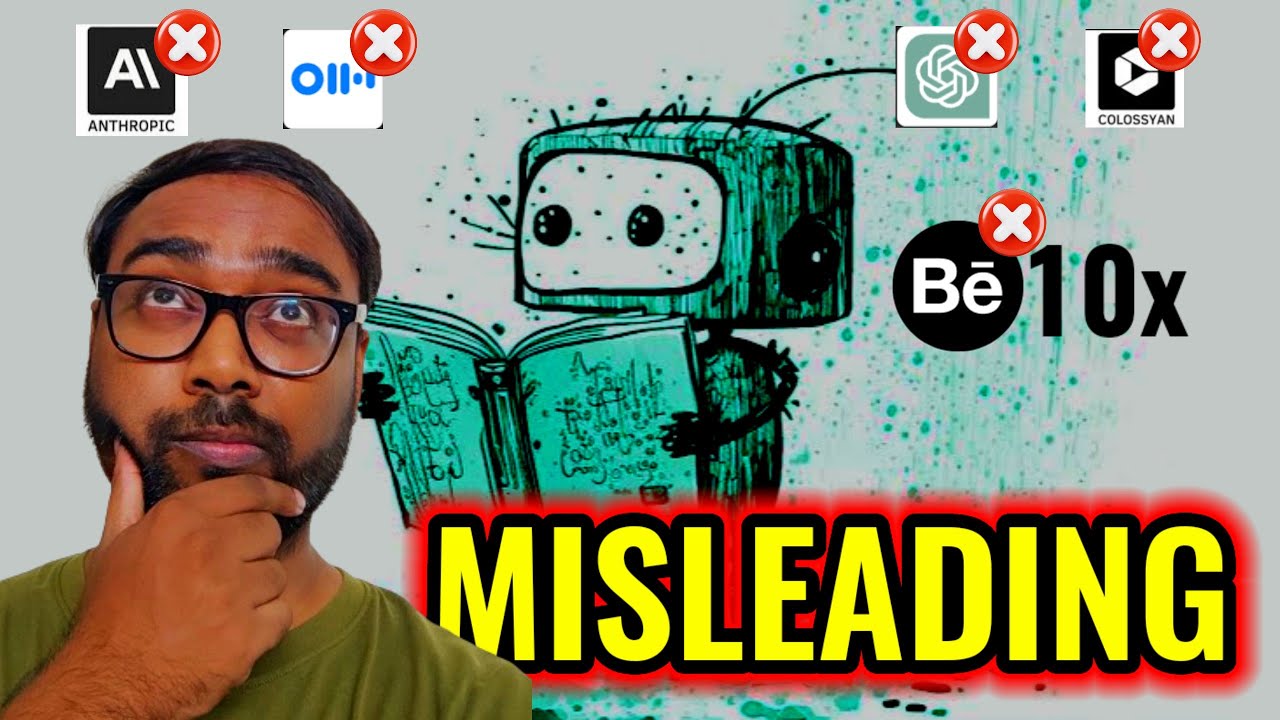 MISLEADING 🔥 Students and Job Seekers for AI Scam 😱 #ai #chatgpt #be10x ...