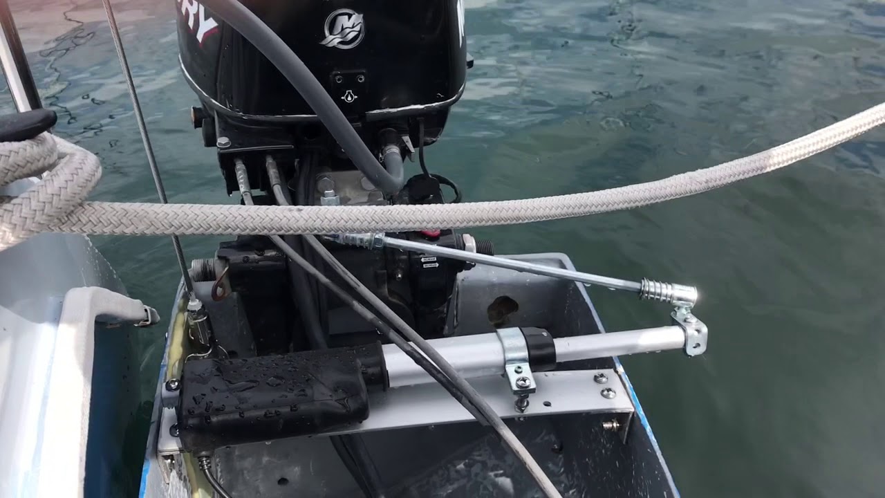 Telstar 28 Firefly Linear Actuators - YouTube