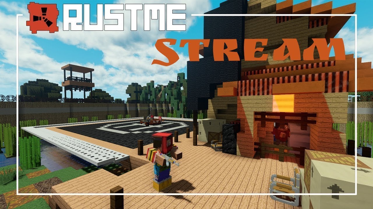 Клан играет в RustMe - YouTube