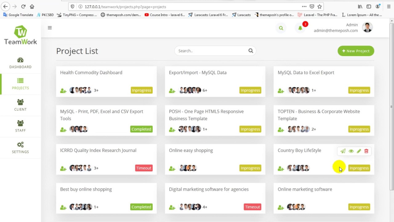 How to create tasks in Teamwork - Project Management System - YouTube