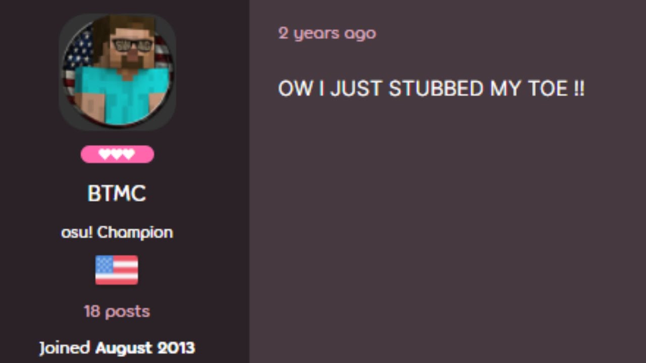 osu! forums are too good #3 - YouTube