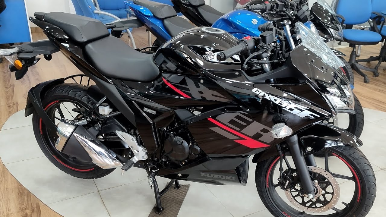 GIXXER SF 155 BLACK COLOUR DETAILED REVIEW 2023 - YouTube