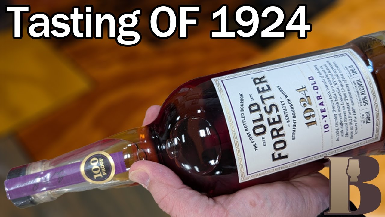 Tasting Old Forester 1924 - YouTube
