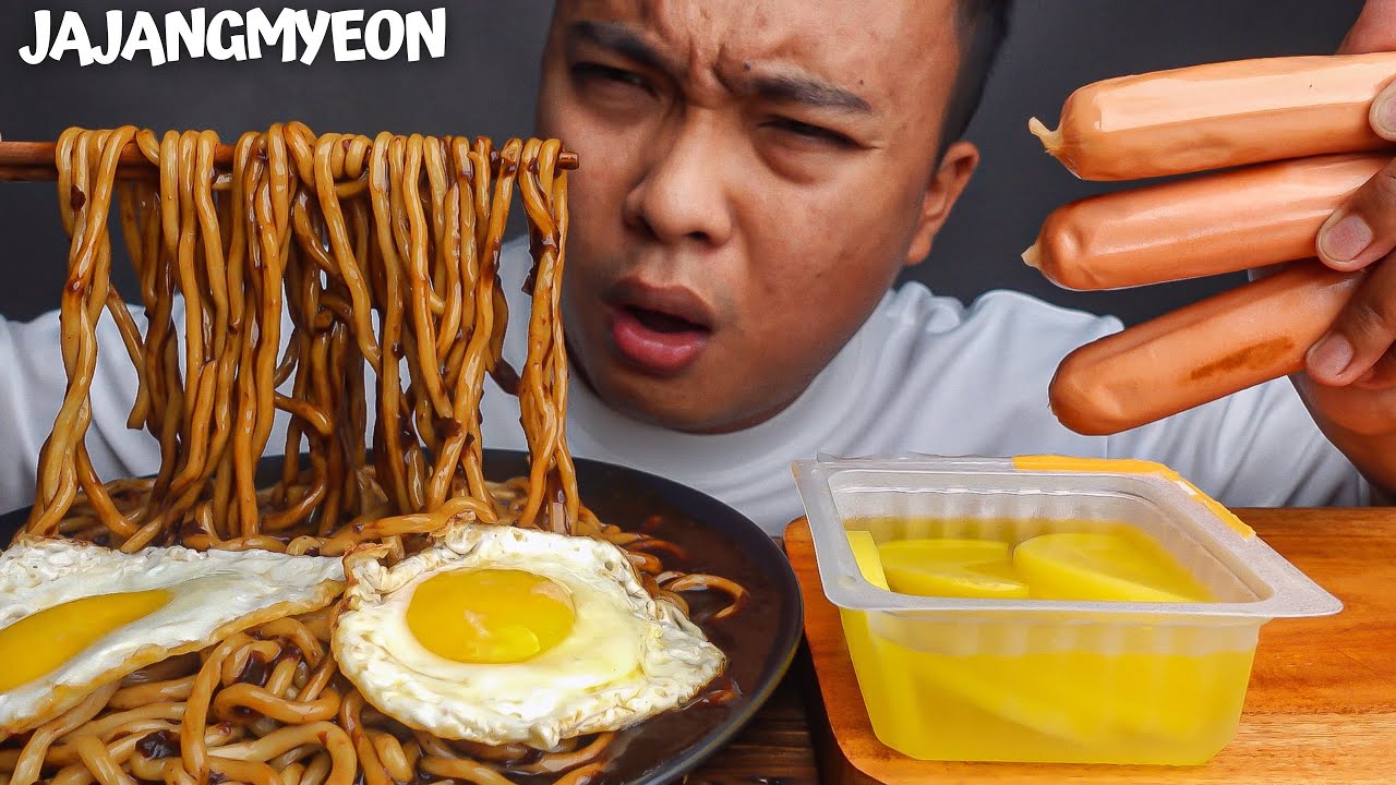 ASMR MUKBANG JAJANGMYEON KOREA FYP TIKTOK !!! - YouTube