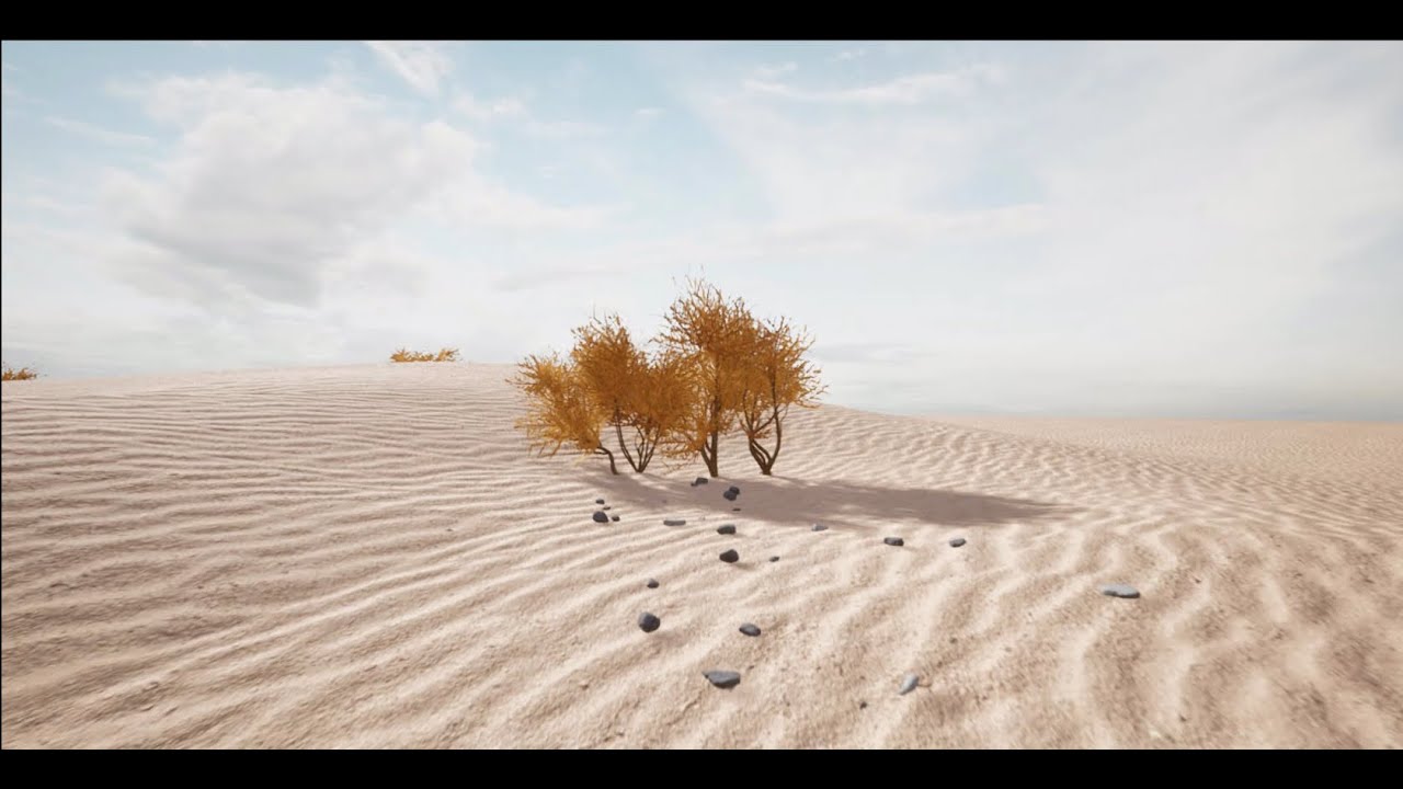 Desert Beach - Unreal Engine 4 - YouTube