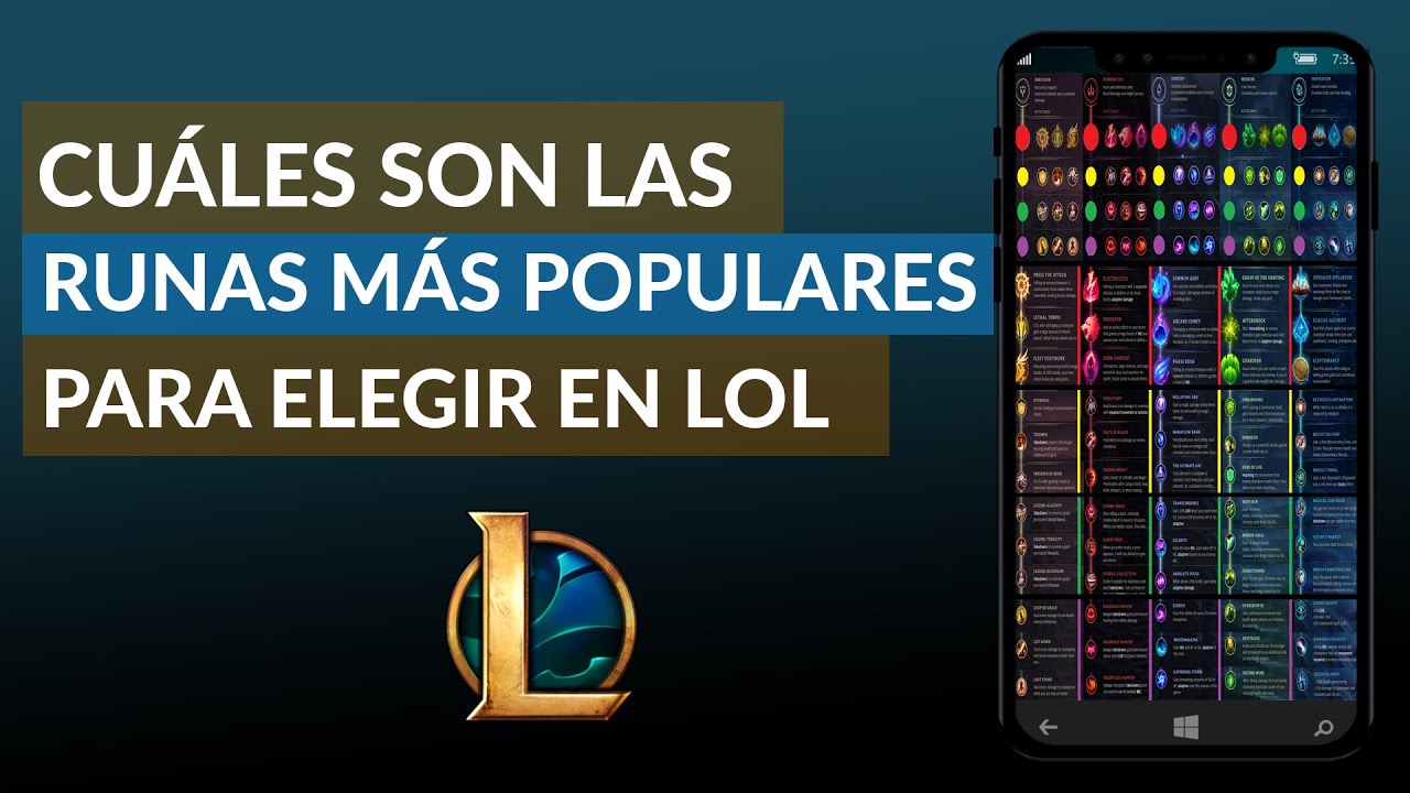 ¿Cuáles son las Runas más Populares y que Tienes que Elegir en League ...