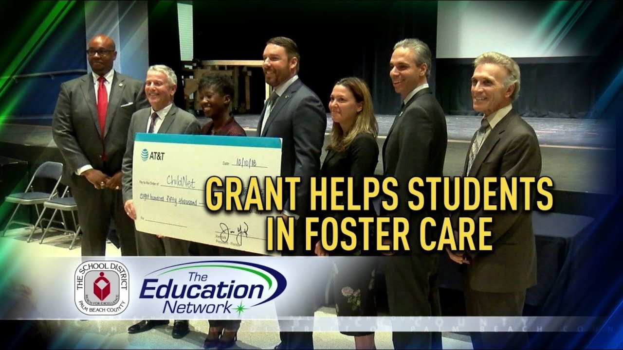 Grant Helps Students in Foster Care - YouTube