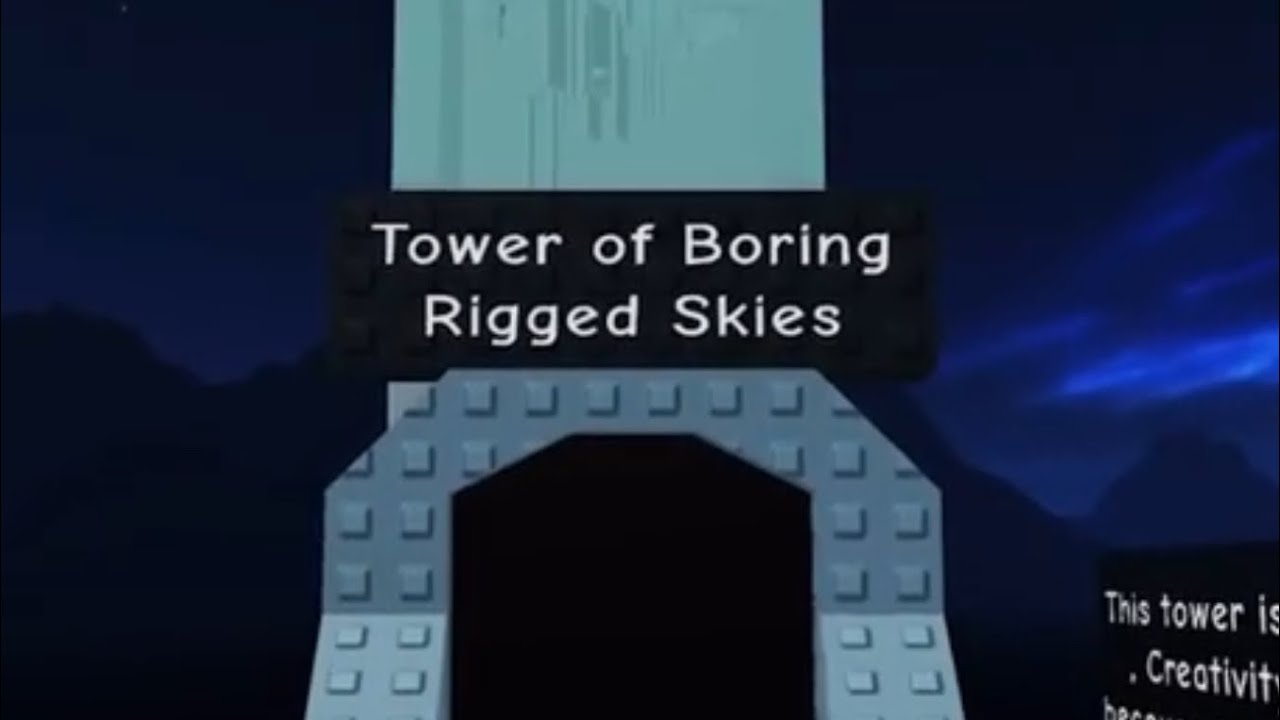 Tower Creator - Tower of Boring Rigged Skies (Floor 1~3, Some of 4 ...