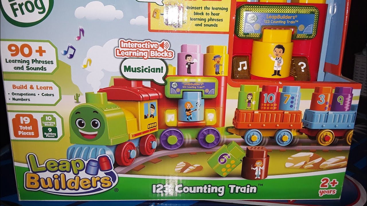 Leap Frog Leap Builders 123 Counting Train - YouTube