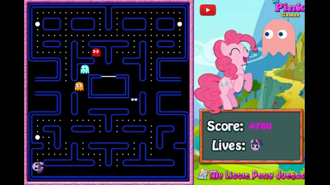 Juego My Little Pony Pac Man - YouTube