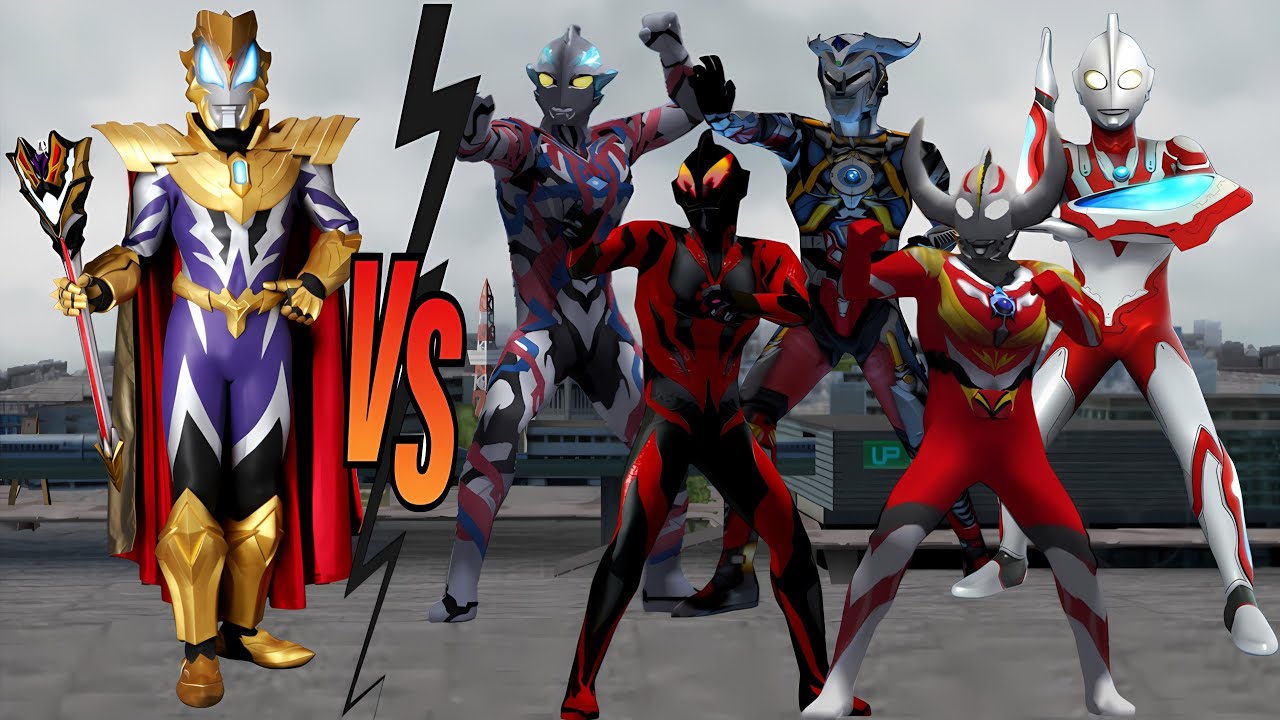 ULTRAMAN GEED ROYAL MEGA MASTER VS ULTRAMAN BLAZAR, ULTROID ZERO, RIBUT, BELIAL ORB BURNMITE ...