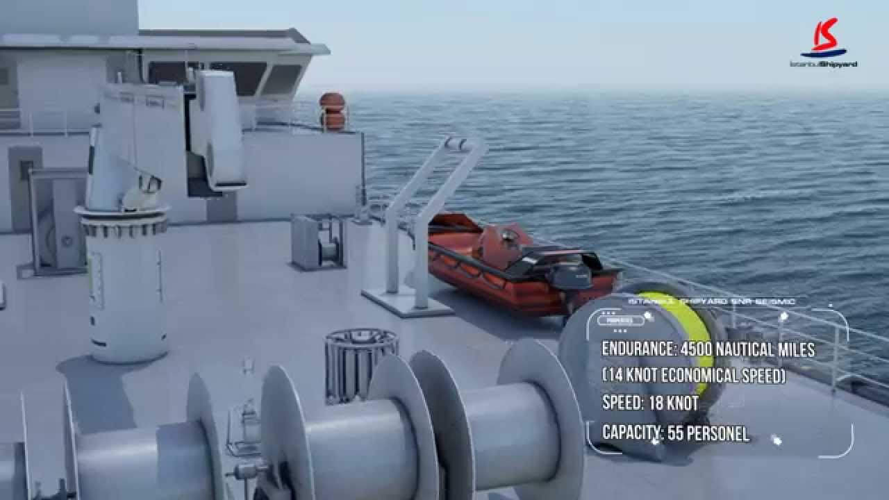 Seismic Research Vessel - YouTube