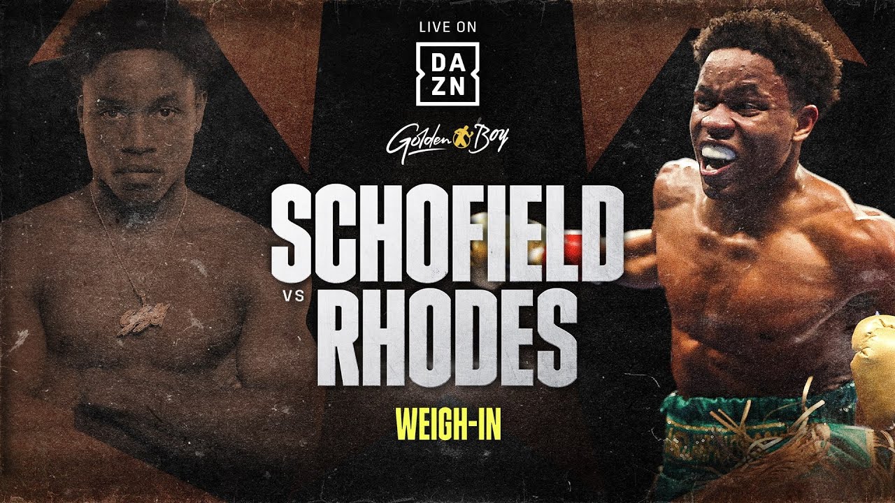 FLOYD SCHOFIELD VS. HASKELL LYDELL RHODES WEIGH IN LIVESTREAM - YouTube