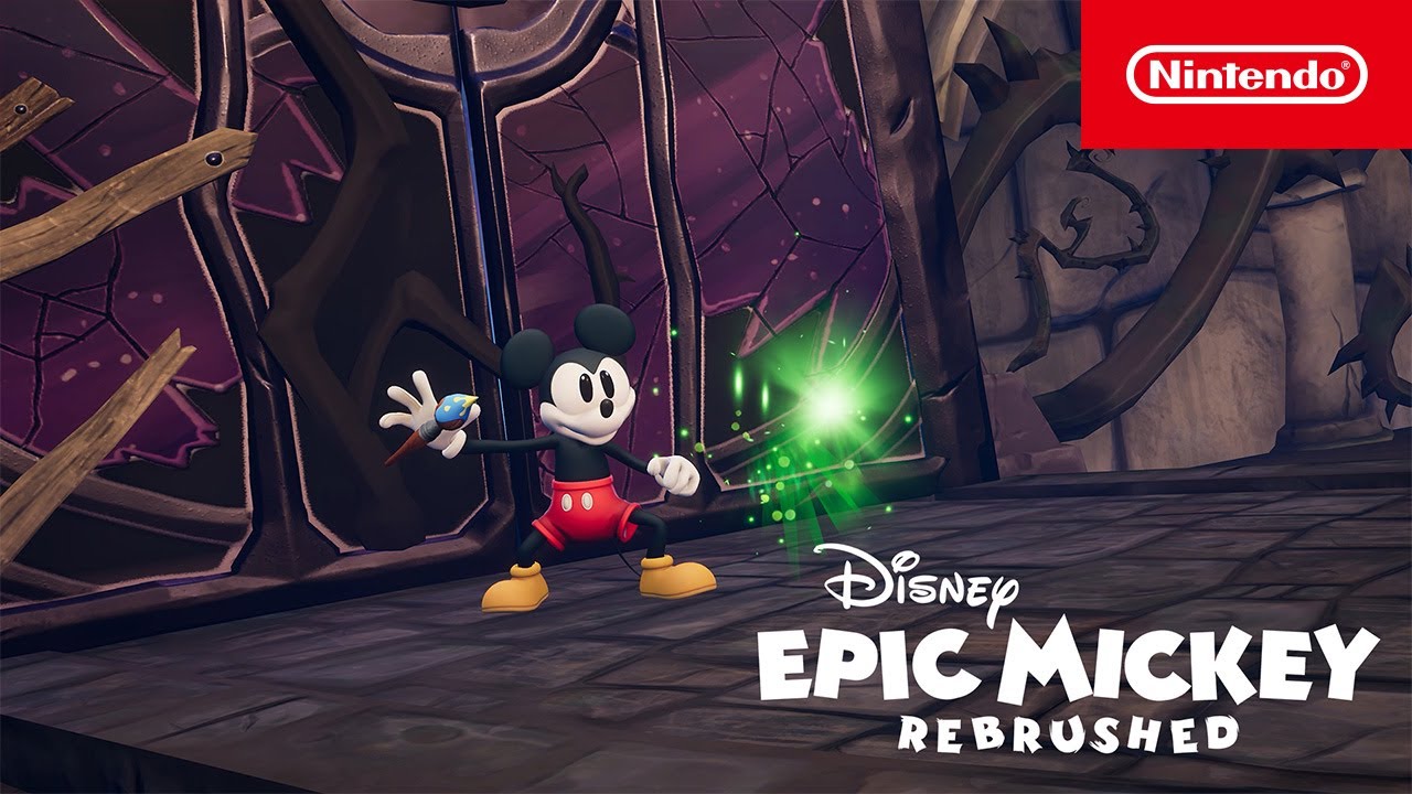 Disney Epic Mickey: Rebrushed – Demo Trailer – Nintendo Switch - YouTube