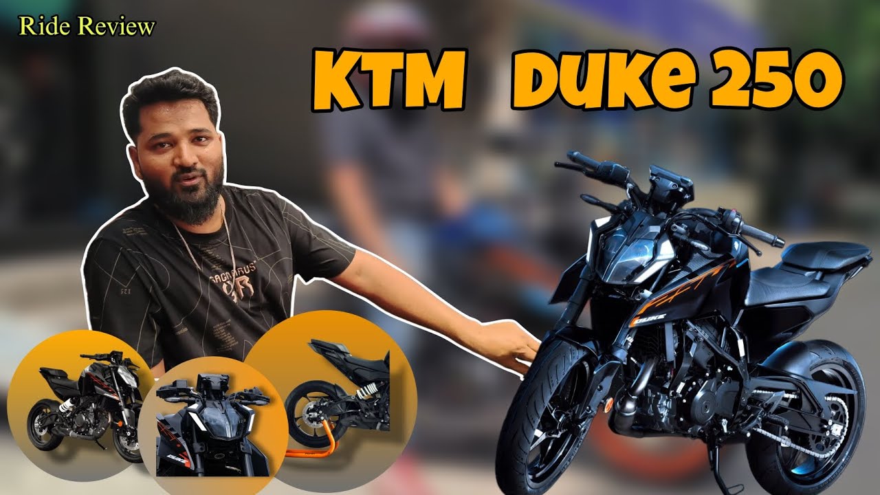2025 KTM Duke 250 Black with TFT Display First official Ride Review 🔥 ...