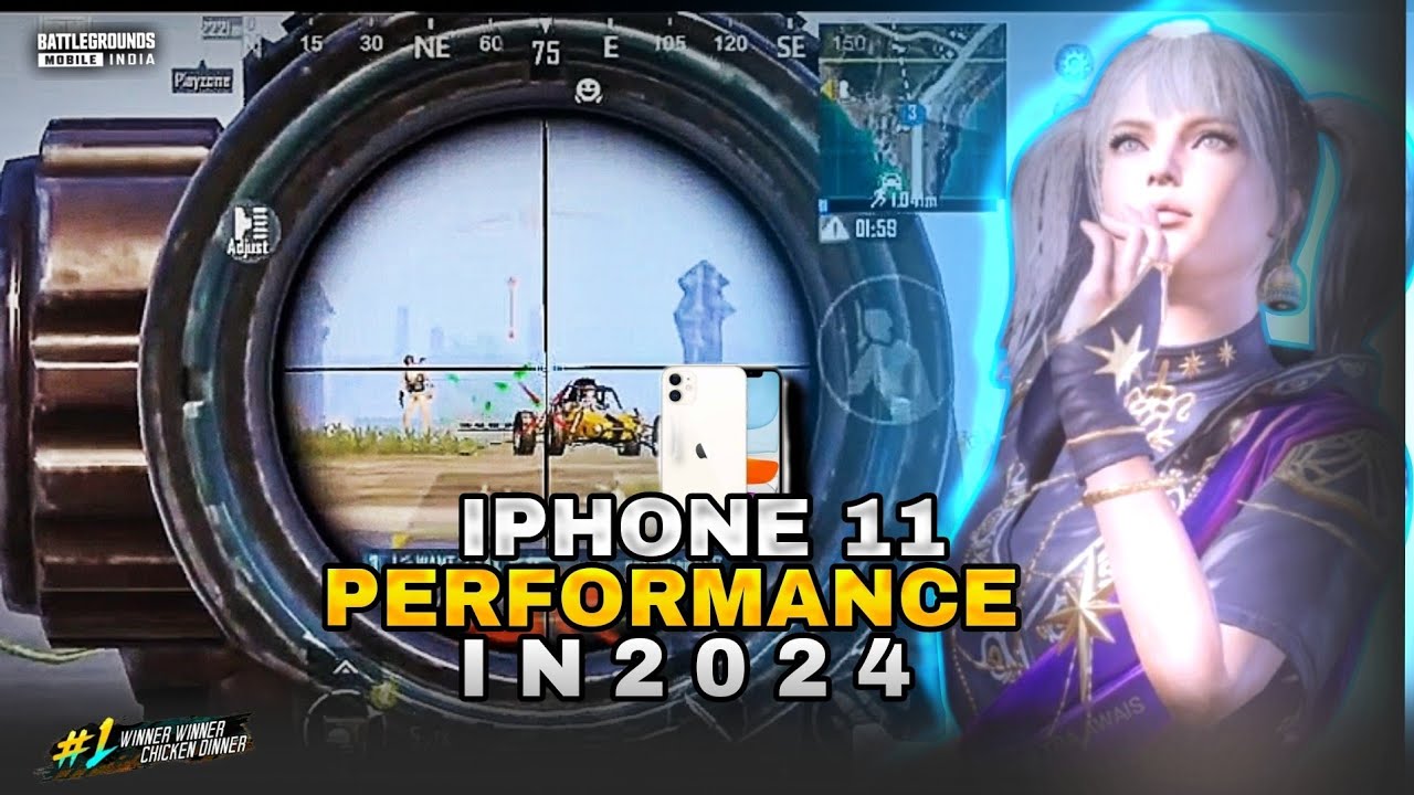 IPHONE 11 PERFORMANCE IN 2024 ???? ☠️☠️ IPHONE 11 SMOOTH+EXTREME BGMI ...