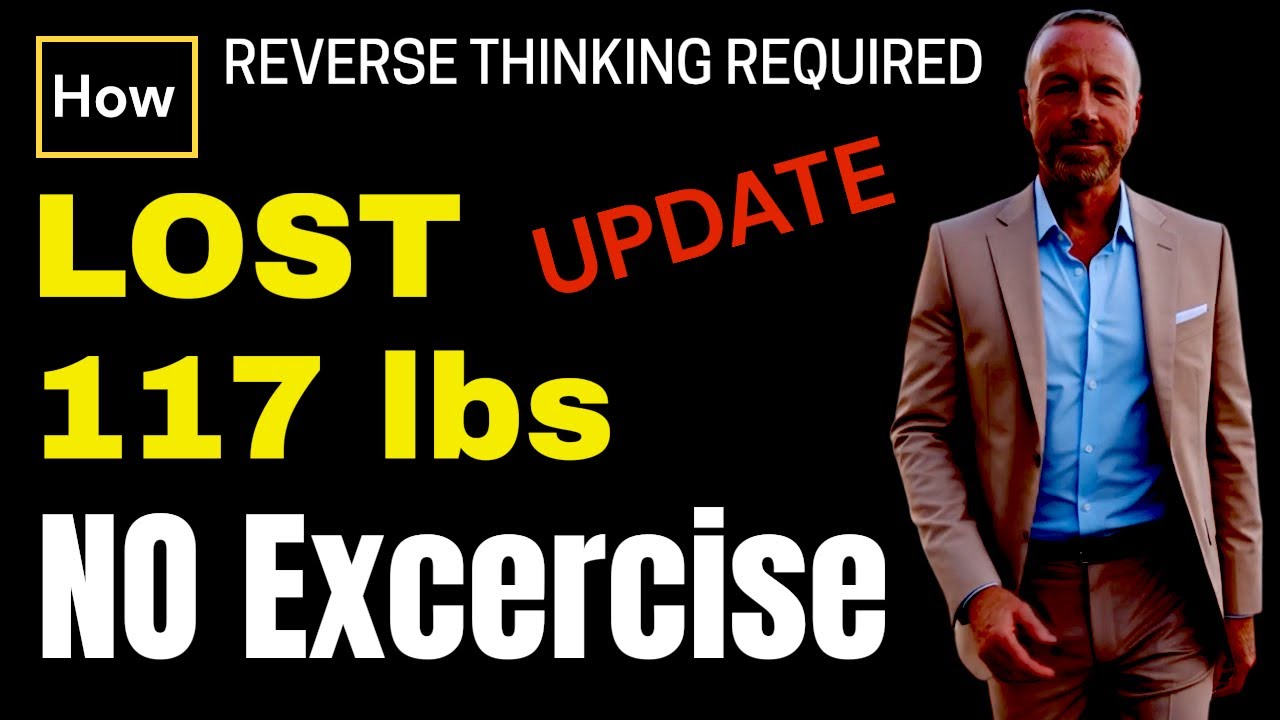 MY 7 STEPS: Lost 117 lbs with No Exercise. My Weight Loss Journey ...