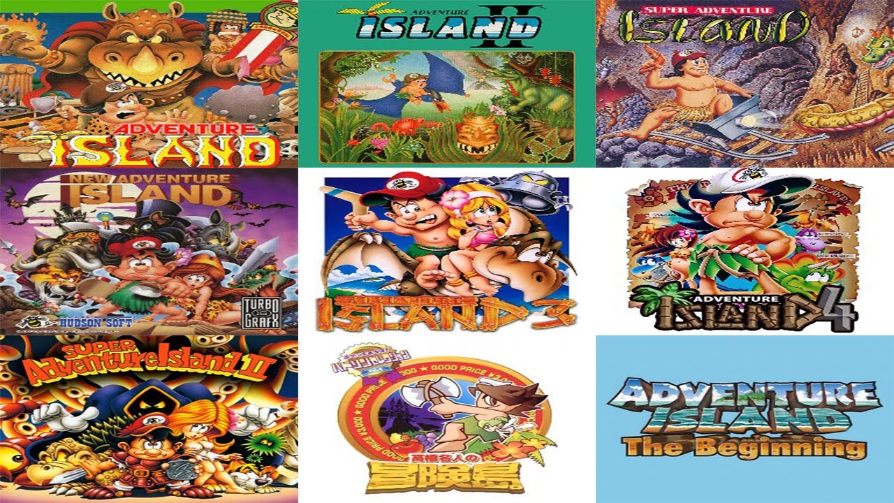 Evolution of Adventure Island games - YouTube