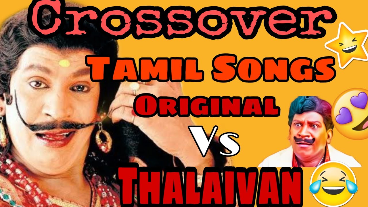 Vadivelu Singing Compilation&CrossOver with Original Songs| Vadivelu ...