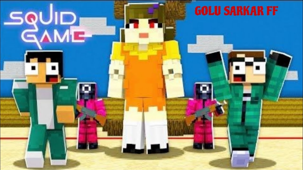 Minecraft squid game 😱 || minecraft squid game season #1 || minecraft ...
