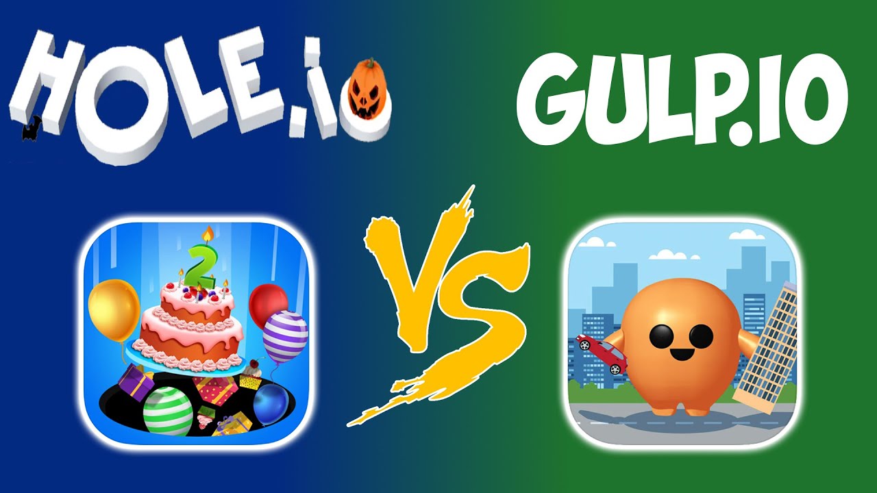 Hole.io vs. Gulp.io | Which Is The Better Game? | Part 46 - YouTube