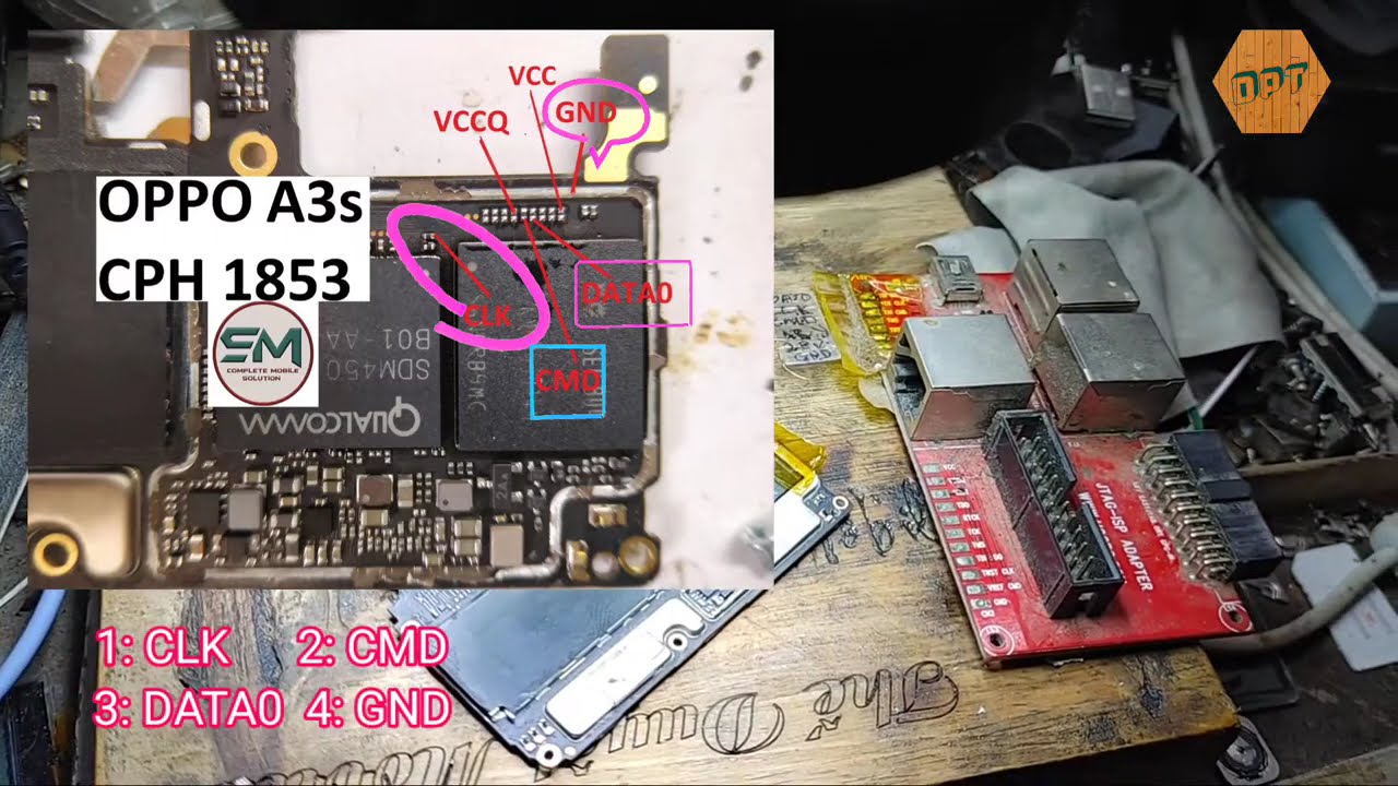 Hướng dẫn phá khóa mã bảo vệ oppo A3S, Realme C1 (CPH 1853, CPH 1805 ...