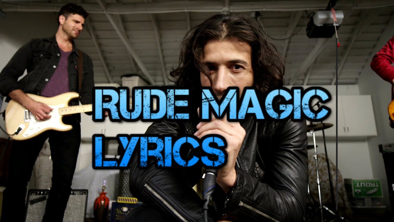 Rude-Magic Lyrics Video - YouTube