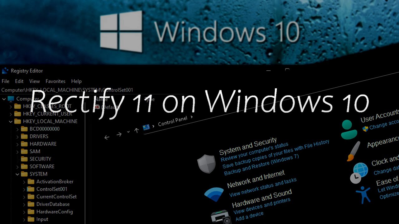 Installing Rectify11 on windows 10 | It's Good - YouTube