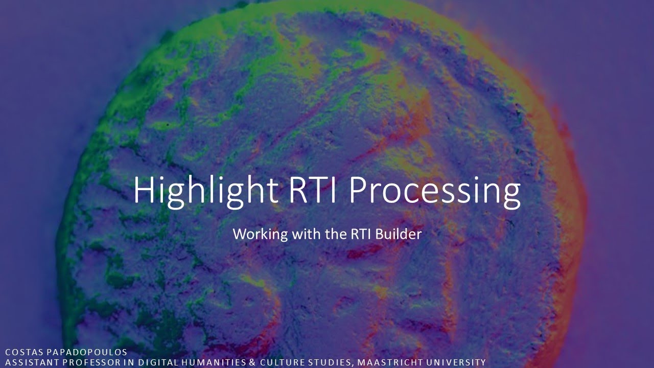 Highlight RTI Processing: Working with the RTI Builder - YouTube