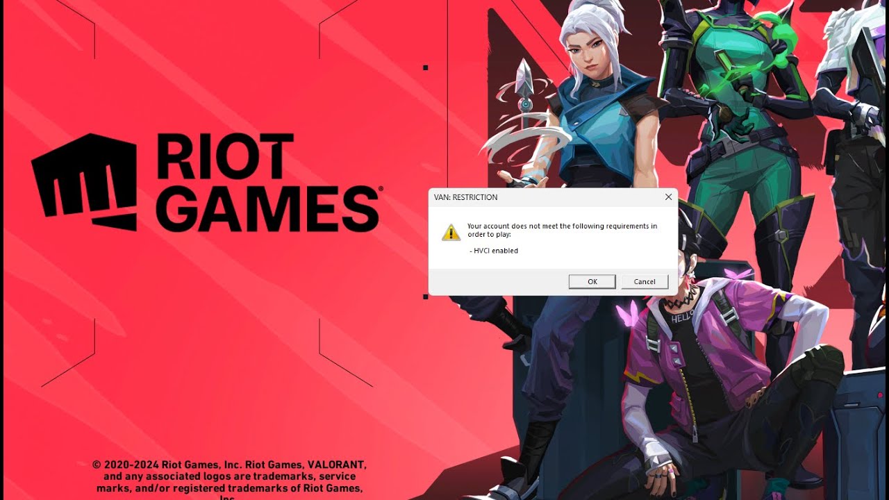 ReviOS Windows 11 Valorant VAN: RESTRICTION, enabling HVCI/Core ...