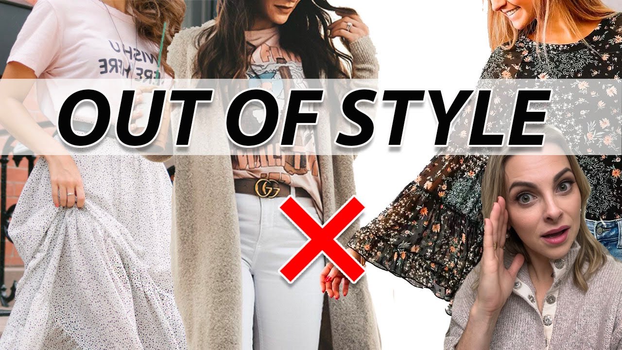9 Tops OUT OF STYLE (and what to wear instead) - YouTube