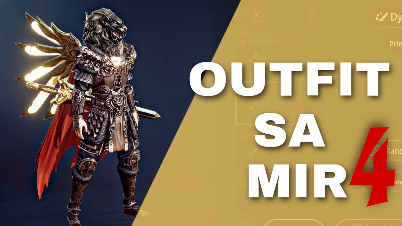 MIR4 - PAANO MAG KA OUTFIT NA HINDI MAG LALABAS NG PERA - YouTube