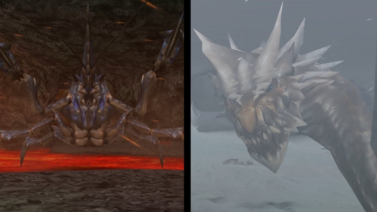 Shogun Ceanatur and Kushala Daora | Monster Hunter Freedom Unite (PSP ...