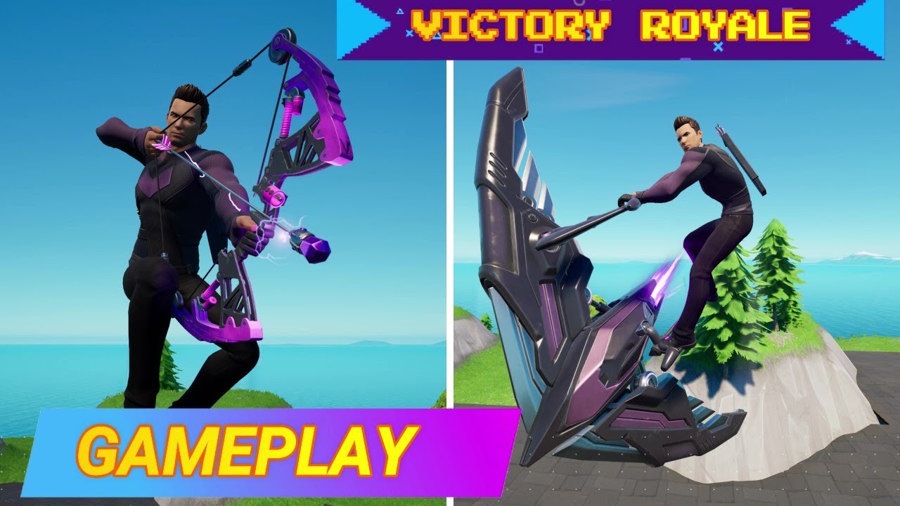 *NEW* Hawkeye Skin Victory Royale Gameplay (Fortnite Battle Royale ...