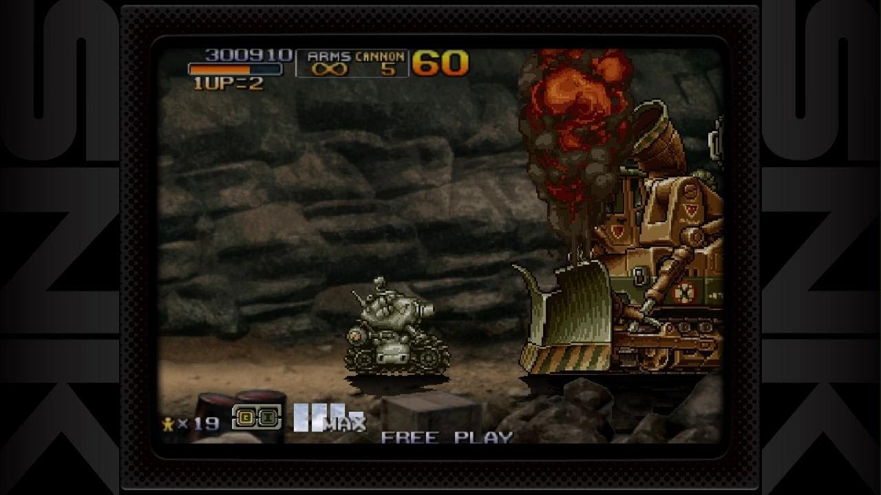 METAL SLUG ANTHOLOGY 6 1st boss with tank - YouTube