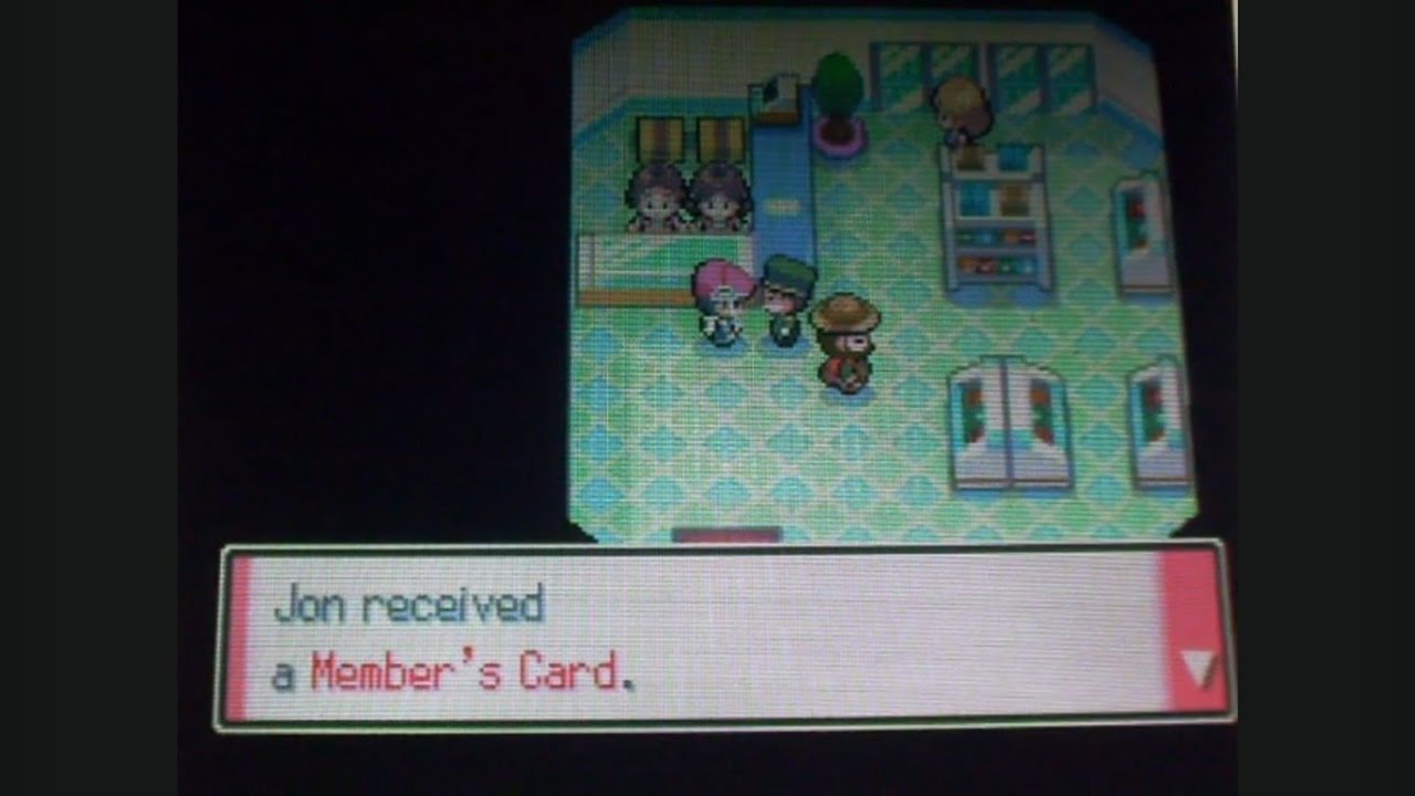 Pokémon Event - Member's Card - YouTube