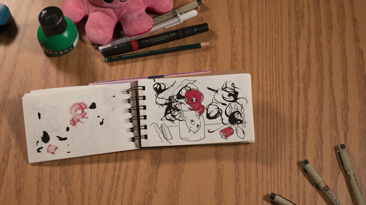 Octopus Flipbook Animation (Stop Motion) - YouTube