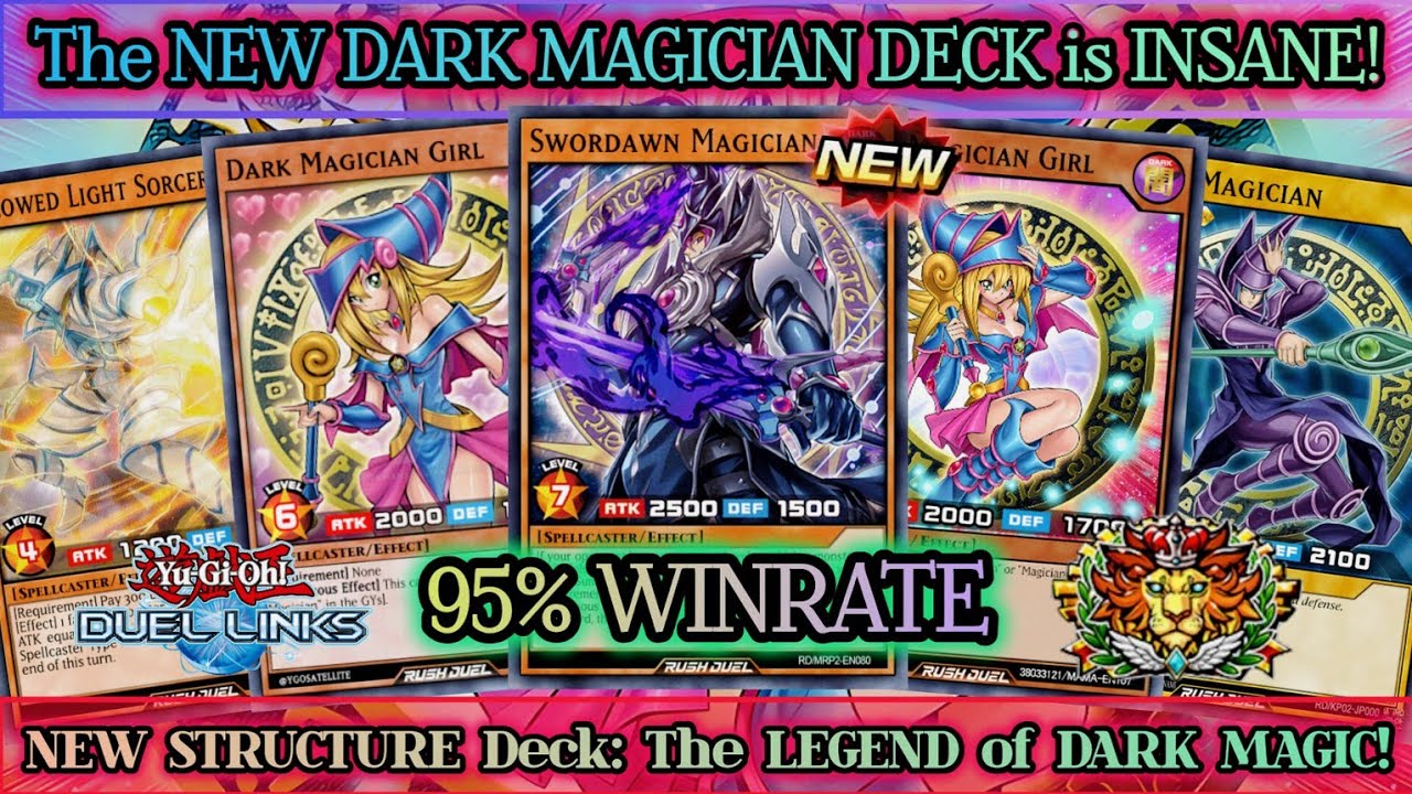 The NEW DARK MAGICIAN Deck is INSANE! NEW STRUCTURE Deck ft. Dark Sword ...