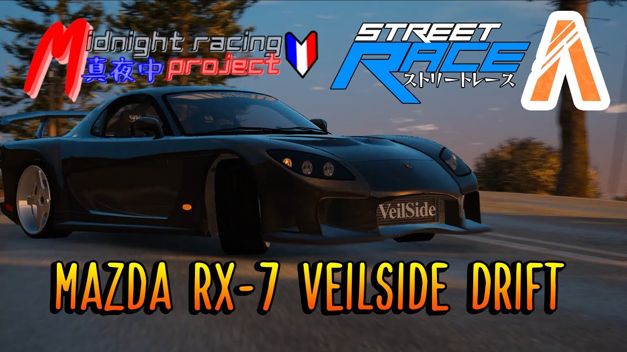 GTA V [FiveM] Midnight Racing Project - Mazda Rx-7 VeilSide Drift ...