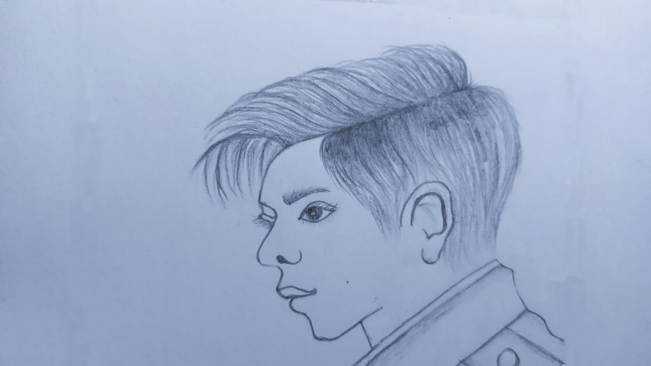 how to draw a boy | easy drawings step by step | beginners drawings ...