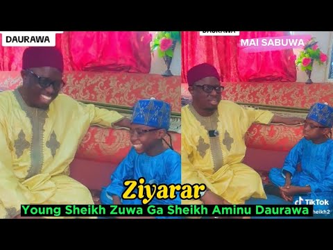 Ziyarar Young Sheikh Ga Malam Aminu Ibrahim Daurawa Hafizahullah, Masha ...