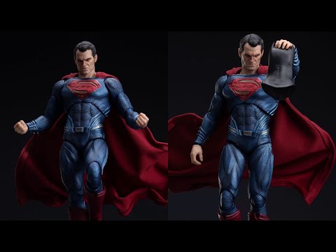 Neue Superman BvS Actionfigur im Maßstab 1:12 von InArt vollständig enthüllt