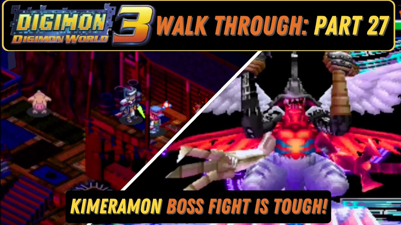 Kimeramon Digimon World 2 Let’s Play Digimon World 3 In 2022! How