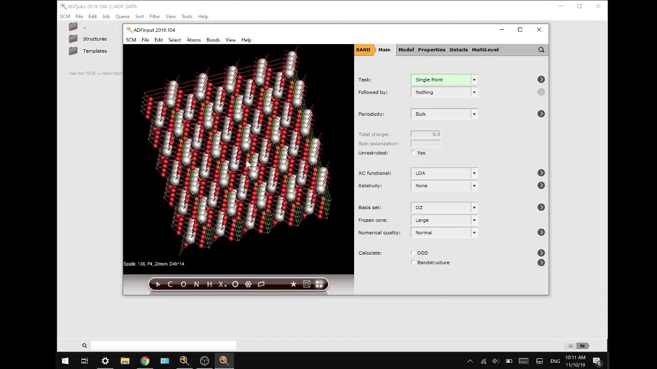 ADF-BAND Tutorial: How To Build Crystals and Slabs - YouTube
