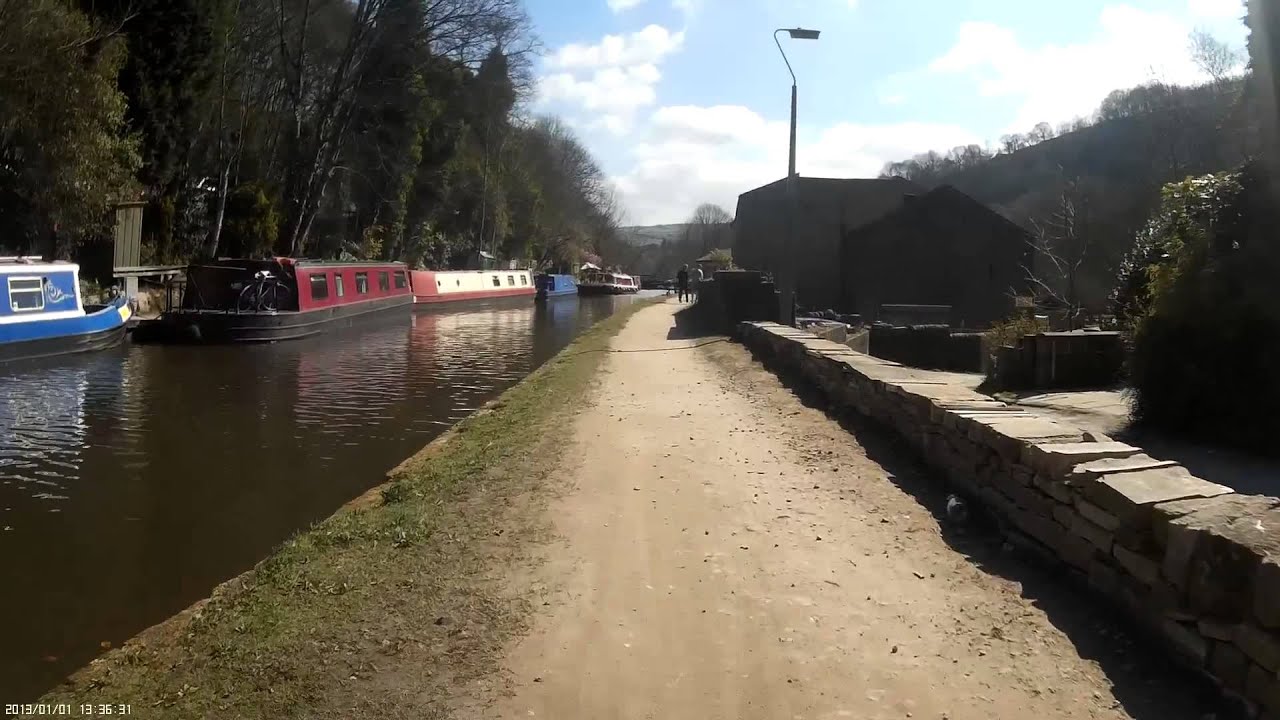 Hebden Bridge to Mytholmroyd - YouTube