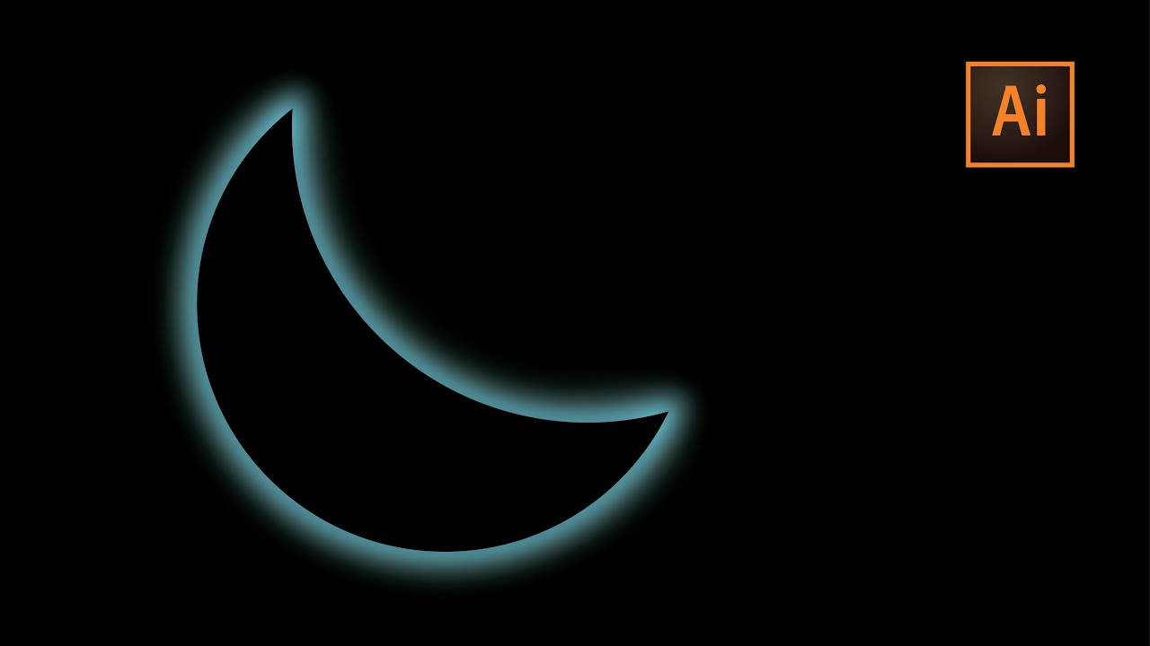 The Simple Way To Design Breathtaking Half Moon In Illustrator YouTube the-simple-way-to-design-breathtaking-half-moon-in-illustrator-youtube