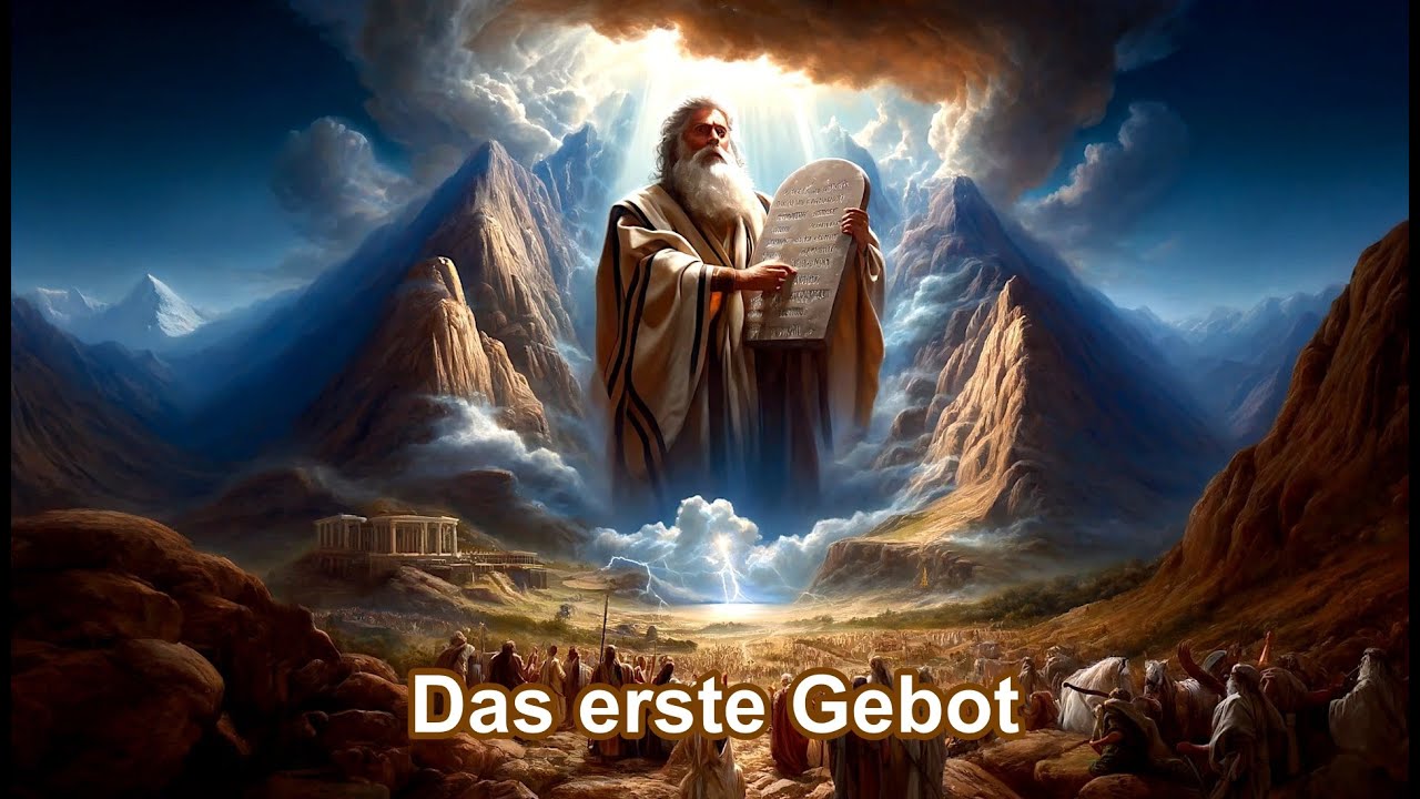 Das 1 Gebot du sollst nur einen Gott haben - YouTube