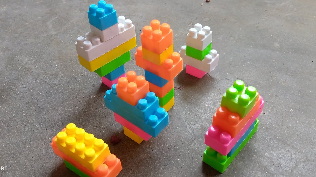 Asmr Blocks/Toys block/Satisfied block/Toys cartoon/mini creater - YouTube